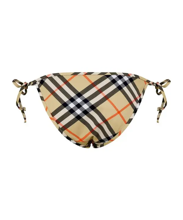Burberry Plaid Bikini Bottoms