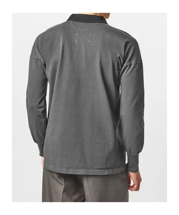 MAISON MARGIELA Long-sleeved Polo Shirt