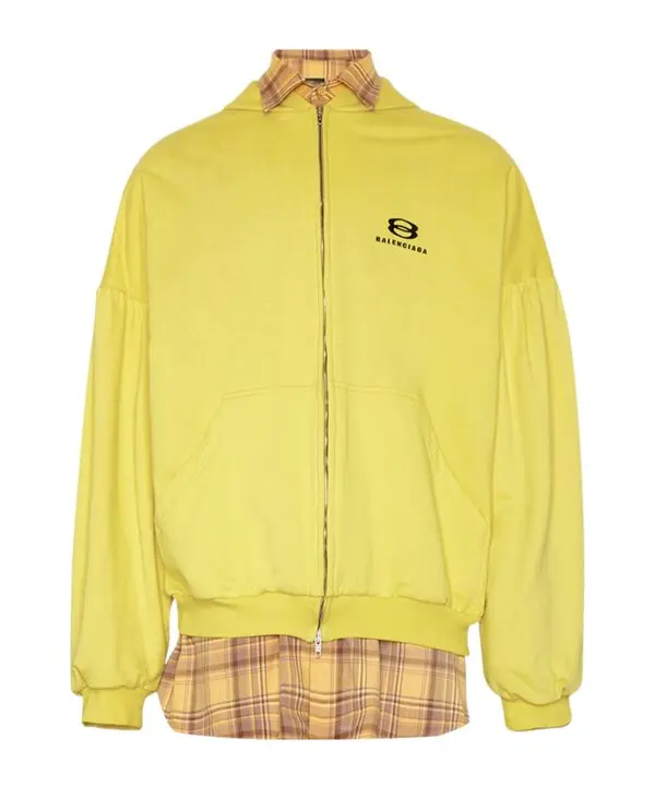 Balenciaga Unity Sports Icon Oversized Layered Hoodie