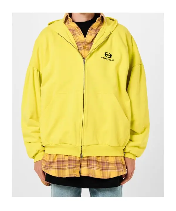 Balenciaga Unity Sports Icon Oversized Layered Hoodie