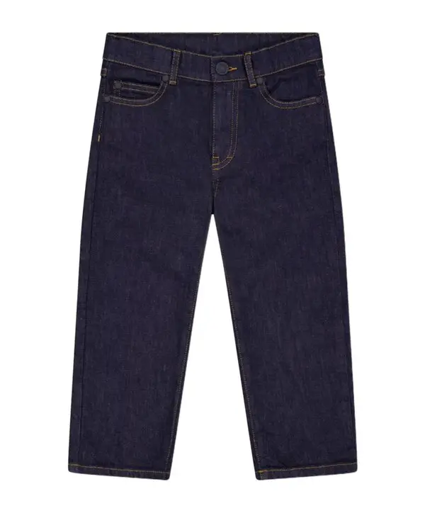 Moncler Embroidered Logo Jeans