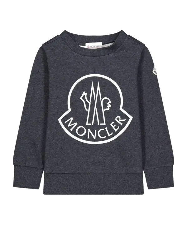 Moncler Crewneck Logo Sweatshirt