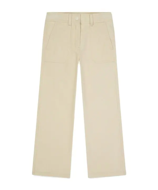 Moncler Corduroy Logo Casual Pants