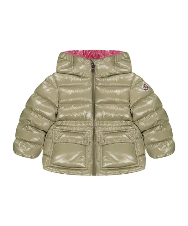 Moncler Adriel Quilted Down Jacket - Nude