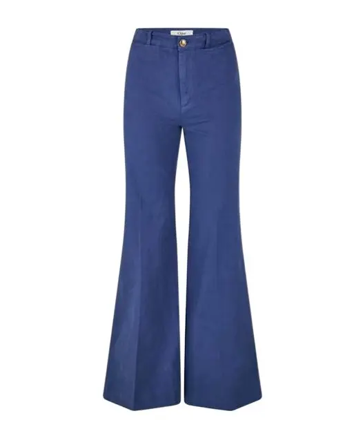 Chloé Bell Cotton Jeans