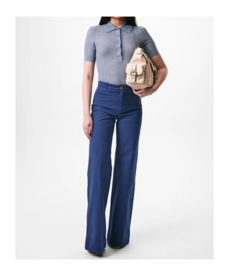 Chloé Bell Cotton Jeans