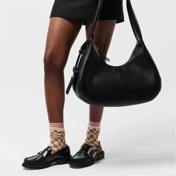 GANNI Logo Shoulder Bag