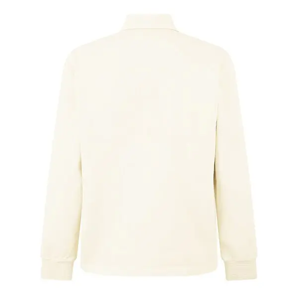 Burberry Shield Long Sleeve Polo - White