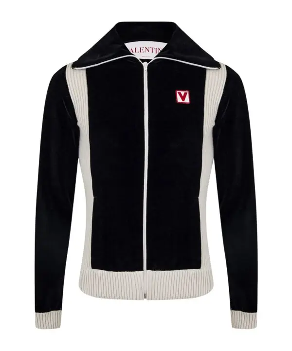 Valentino Garavani Logo Zip-up Jacket