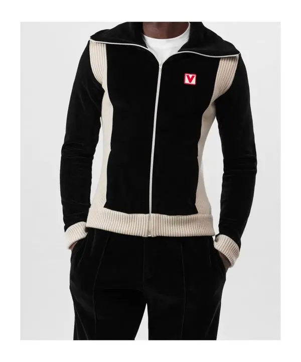 Valentino Garavani Logo Zip-up Jacket