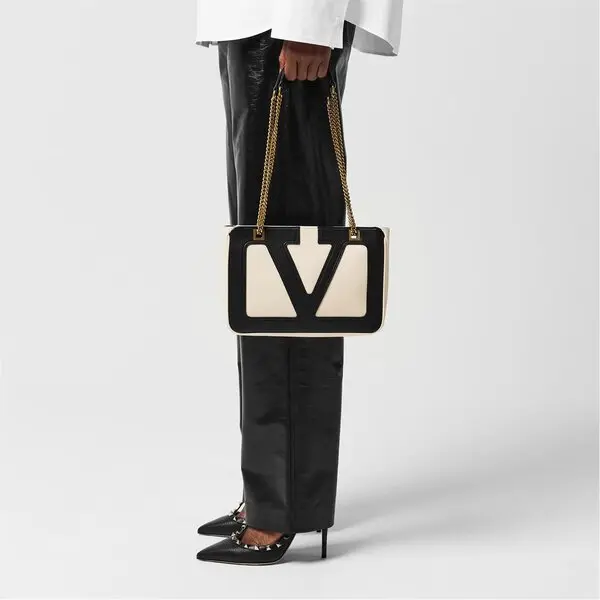 Valentino Garavani Viva Superstar Small Bag - Black