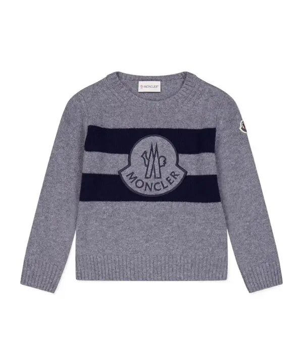 Moncler Logo Knit Sweater