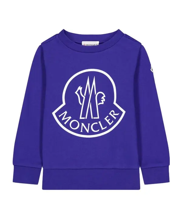 Moncler Round-neck Logo Sweatshirt