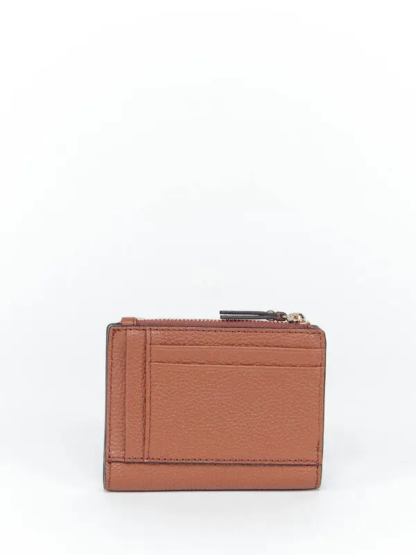 Michael Kors Logo Plaque Bi-fold Wallet