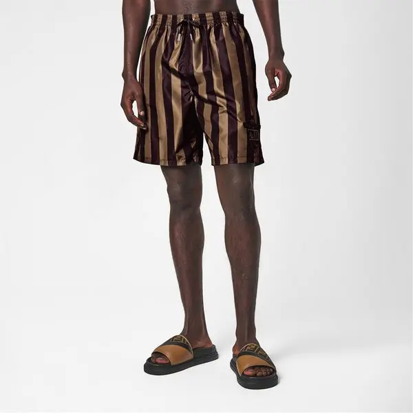 Fendi Crest Swim Shorts