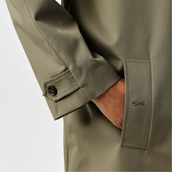 ANINE BING Lapel Long Sleeve Coat