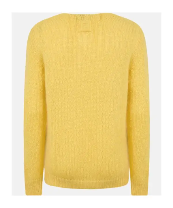 Fendi Crewneck Sweater - Yellow