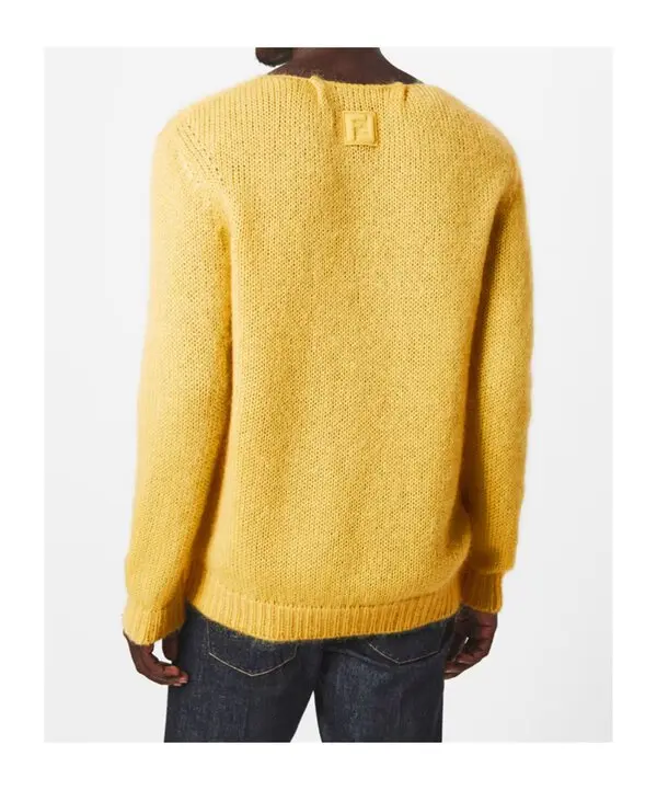 Fendi Crewneck Sweater - Yellow