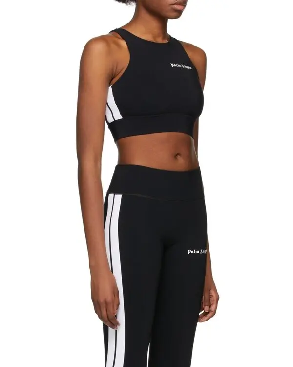 Palm Angels Logo Print Sleeveless Tank Top