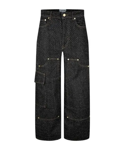 GANNI Belt Loops Slacks