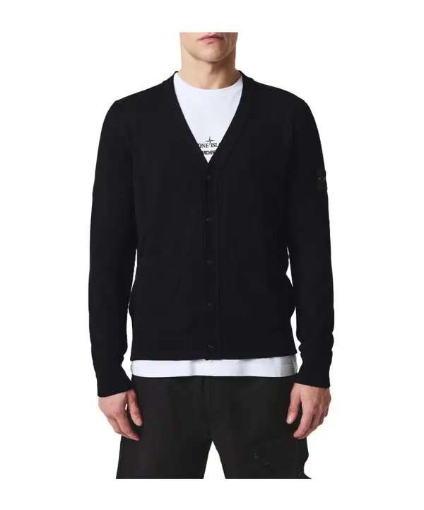 Stone Island Wool Cardigan