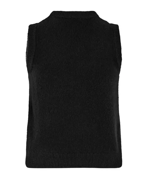 DIESEL® Oval D Logo Knit Vest