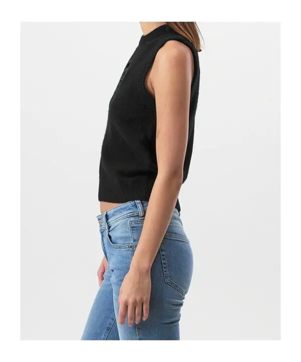 DIESEL® Oval D Logo Knit Vest
