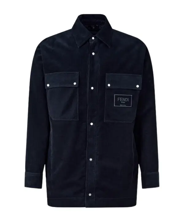 Fendi Corduroy Blouson Jacket