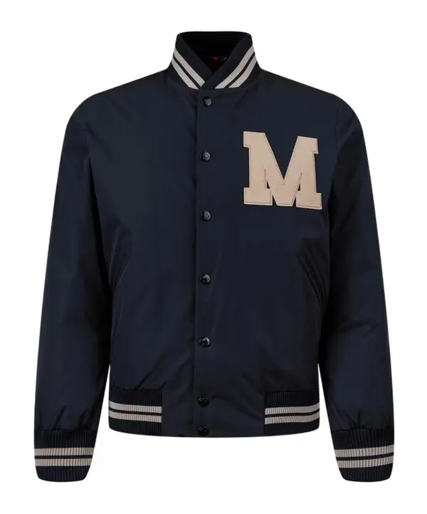 Moncler Varsity Logo Down Jacket