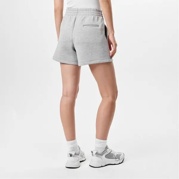 ANINE BING Elastic Waist Shorts With Graphic Detail