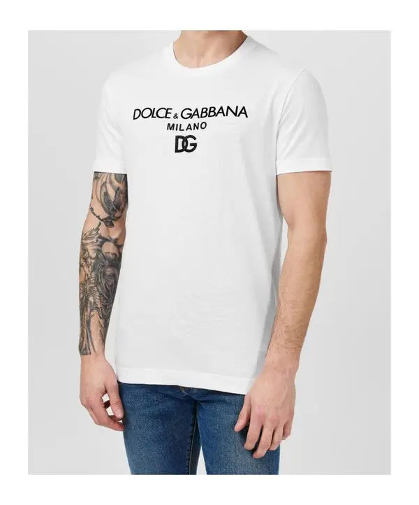 Dolce & Gabbana Logo-embroidered T-shirt
