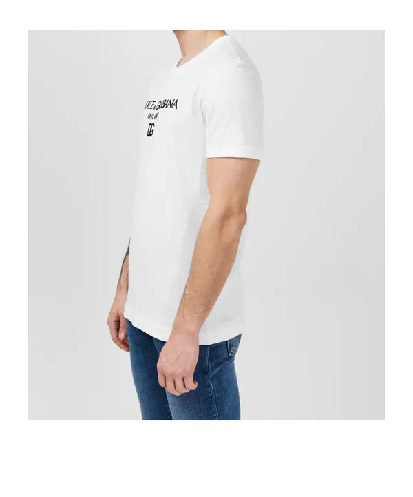 Dolce & Gabbana Logo-embroidered T-shirt