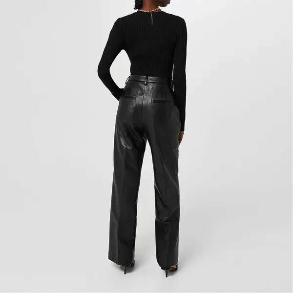 ANINE BING Belt Loop Casual Pants