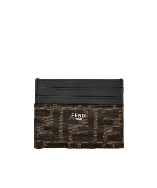 Fendi Jacquard Card Holder