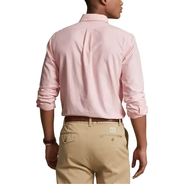Polo Ralph Lauren Long Sleeve Logo Shirt - Pink