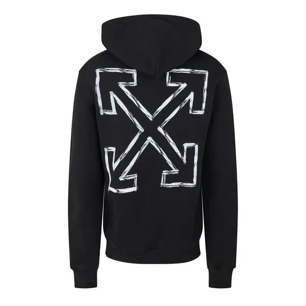 Off-White Arrow Print Logo Hoodie