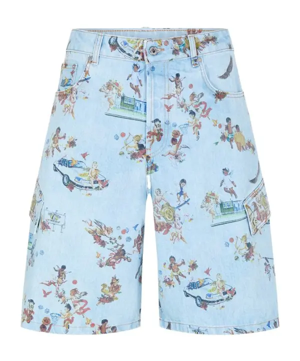 Off-White Off Denim Short Sn52