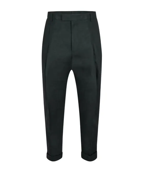 Dolce & Gabbana Double Pleat Cuffed Hem Trousers