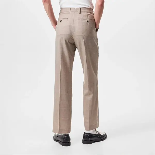 AMI Paris Straight-leg Wool Trousers