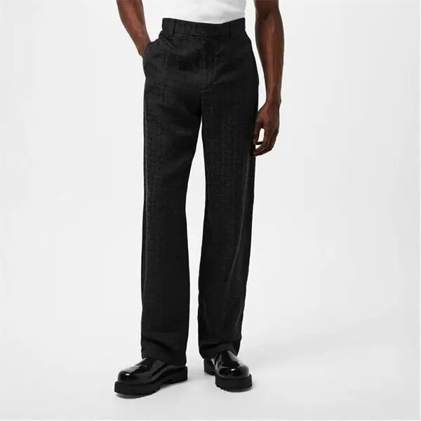 Givenchy Lettering Jacquard Casual Pants