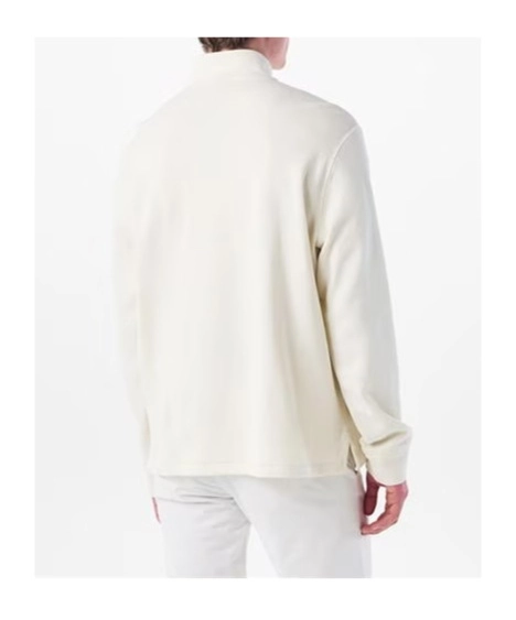 Polo Ralph Lauren Logo Zip-up Sweatshirt - White