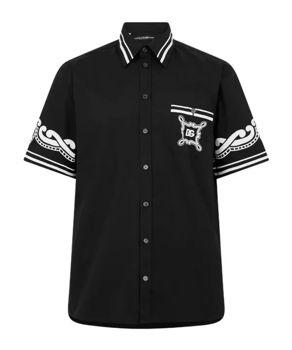 Dolce & Gabbana Bandana Short Sleeve Shirt