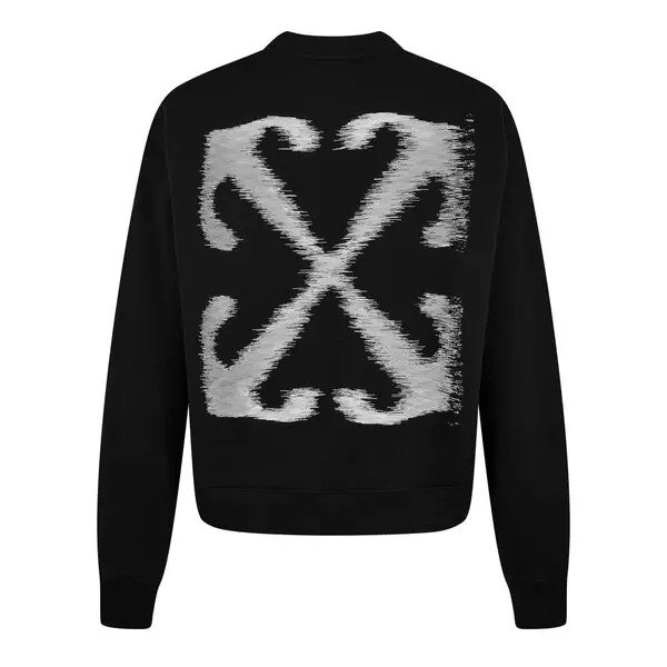 Off-White Long-sleeve Cotton Sweatshirt