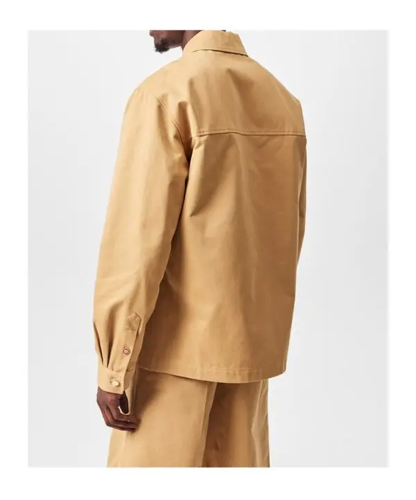 Casablanca Long Sleeve Zip-up Jacket With Multiple Pockets