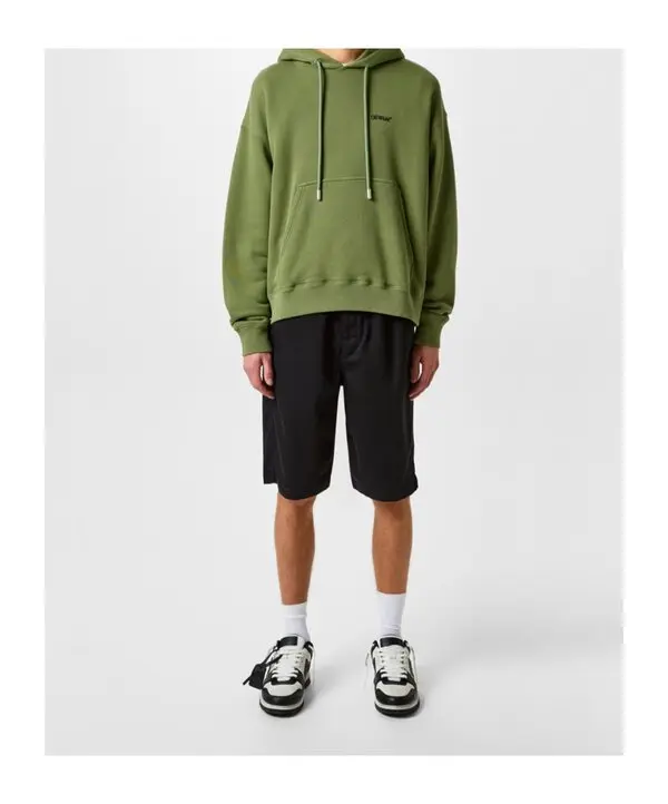 Off-White Logo Print Hoodie