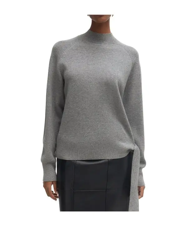Hugo Boss Silver Knitted Sweater