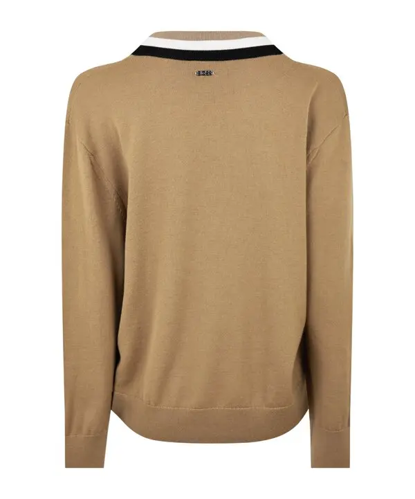 Hugo Boss V-neck Knitted Sweater