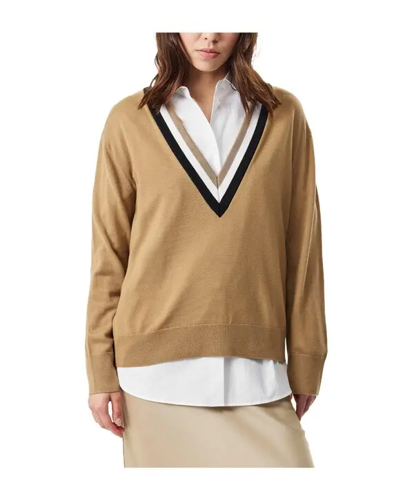 Hugo Boss V-neck Knitted Sweater