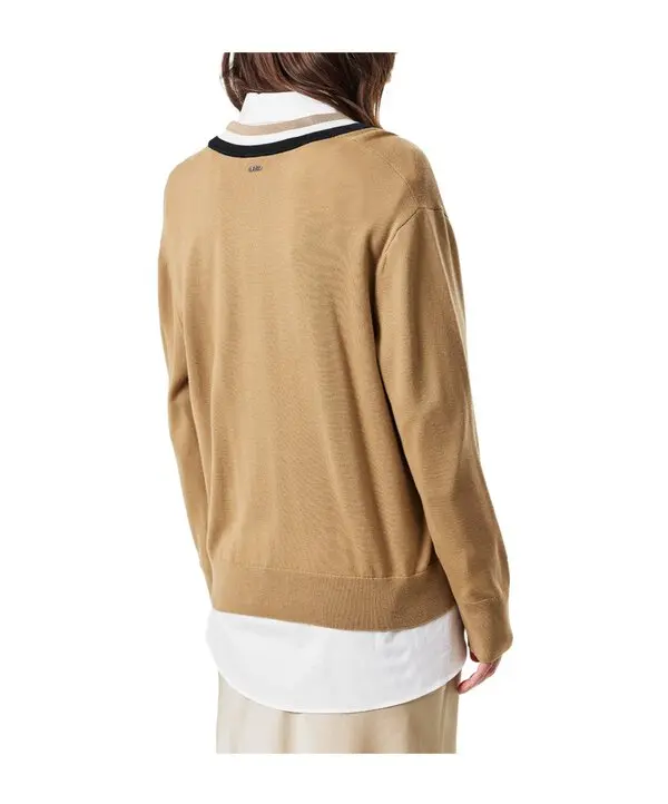 Hugo Boss V-neck Knitted Sweater