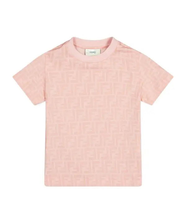 Fendi Round Neck Logo T-shirt